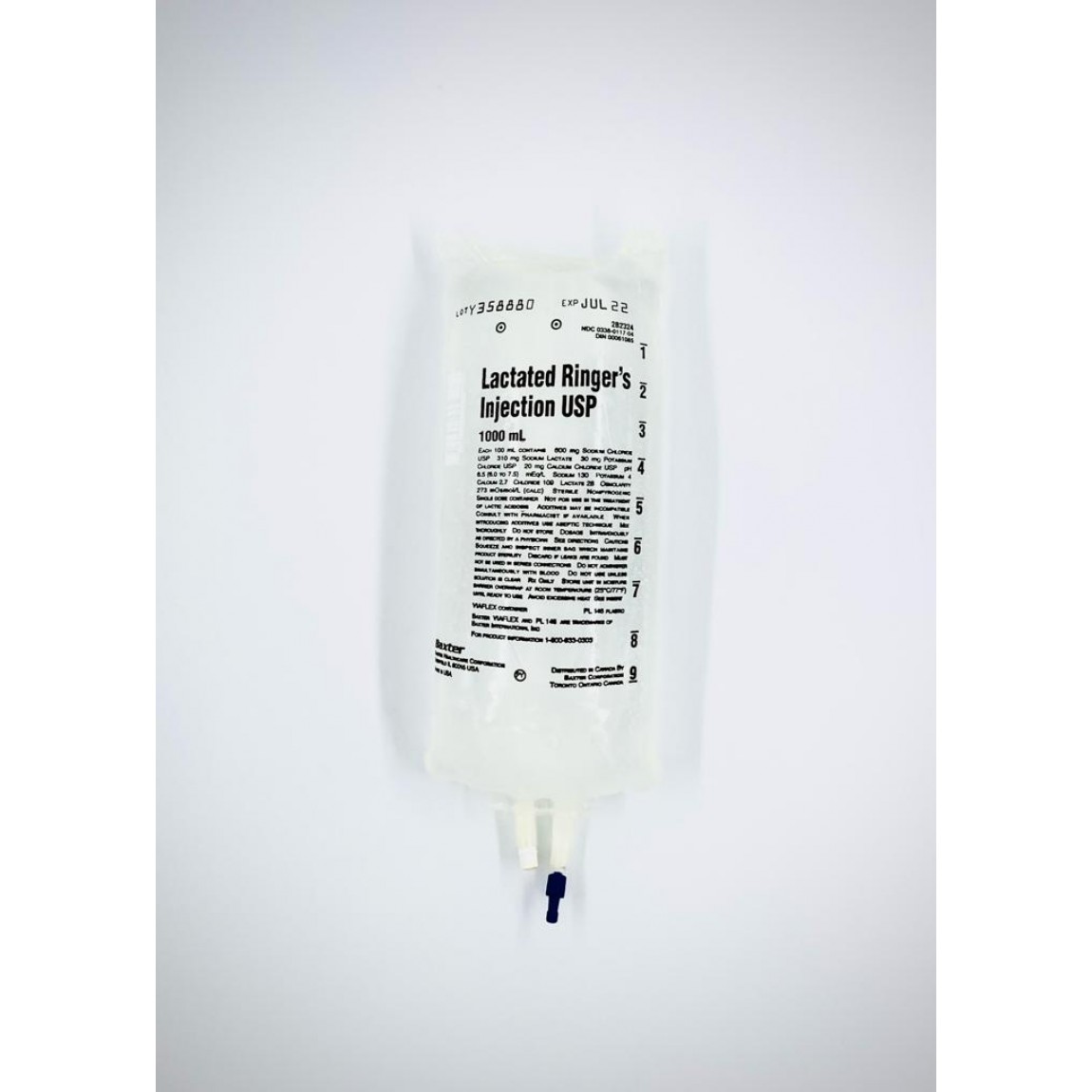 Lactated Ringer's injection USP 1000ml